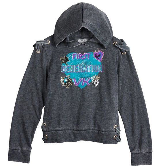 D-Signed | Shirts & Tops | New Disney Descendants Fleece Hoodie ...